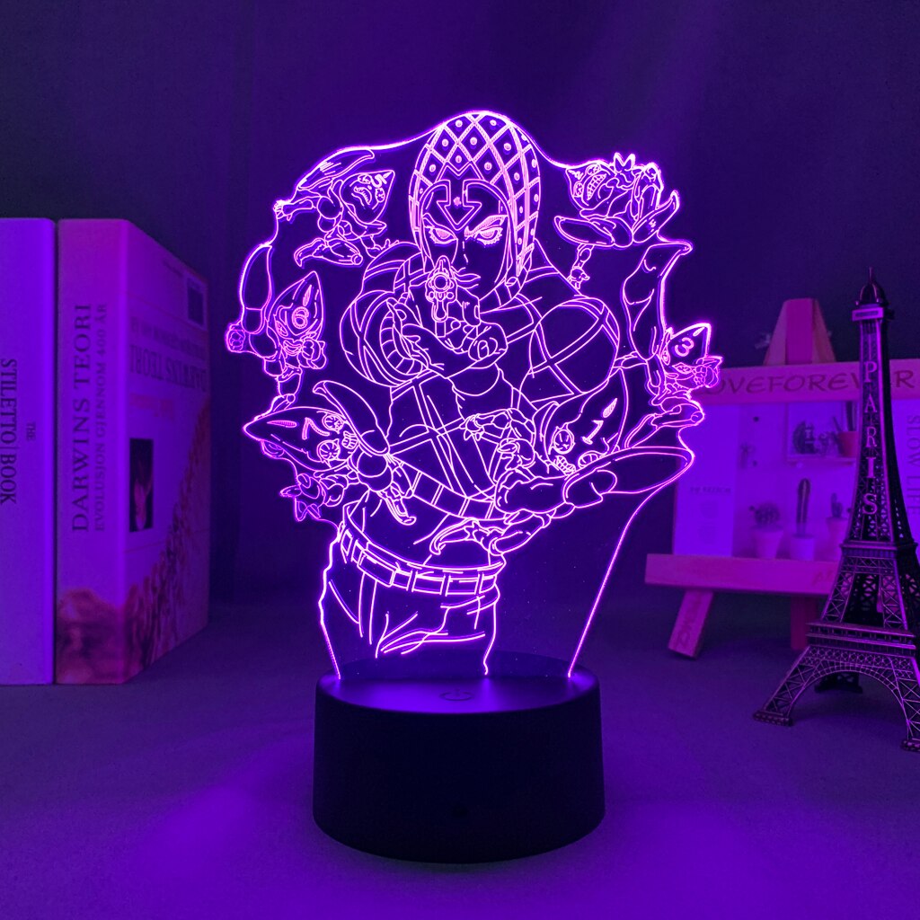 JoJo's Bizarre Adventure Led Lamps Collection 2024