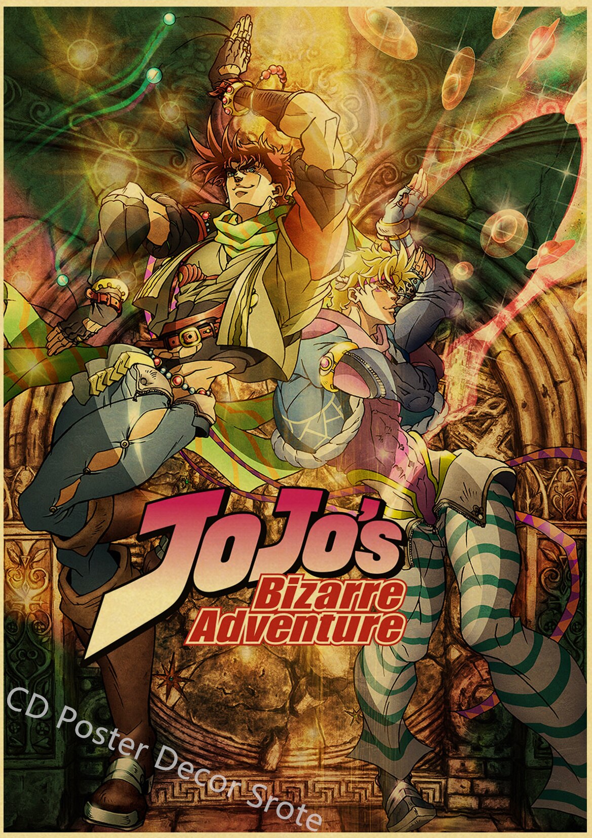 JoJo's Bizarre Adventure Posters Collection 2024