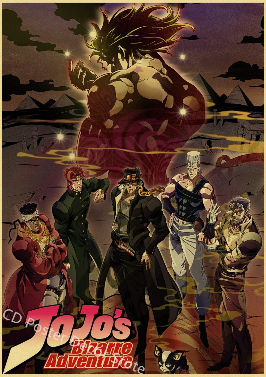 JoJo's Bizarre Adventure Posters New Release 2024
