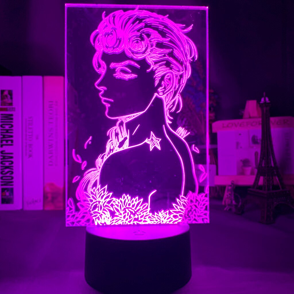 JoJo's Bizarre Adventure Led Lamps Collection 2024