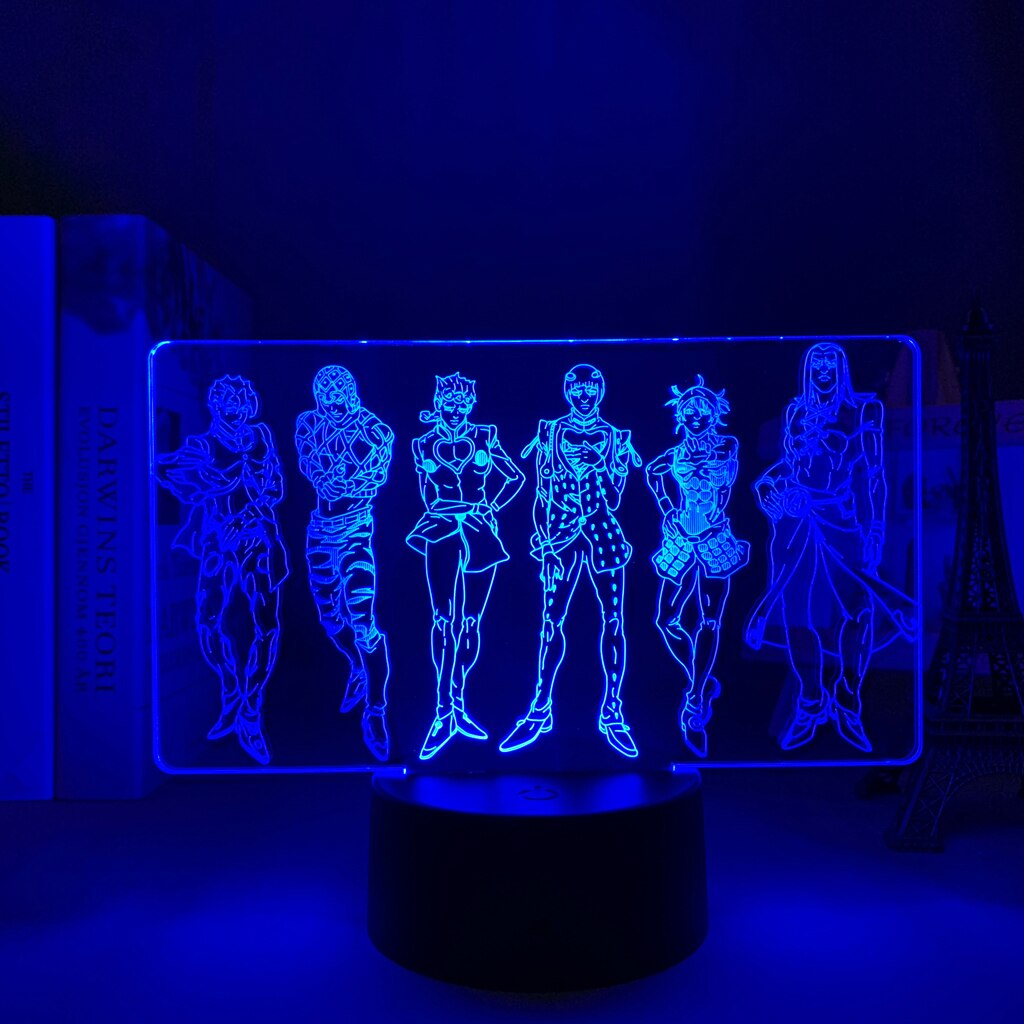 JoJo's Bizarre Adventure Led Lamps New Release 2023