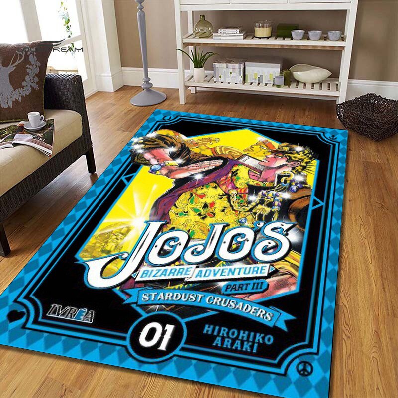 Home Decor Jojo's Bizarre Adventure Rug | JoJo's Bizarre Adventure Shop
