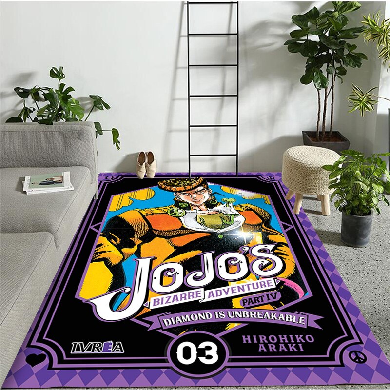 Anime Jojo's Bizarre Adventure Area Rug | JoJo's Bizarre Adventure Shop