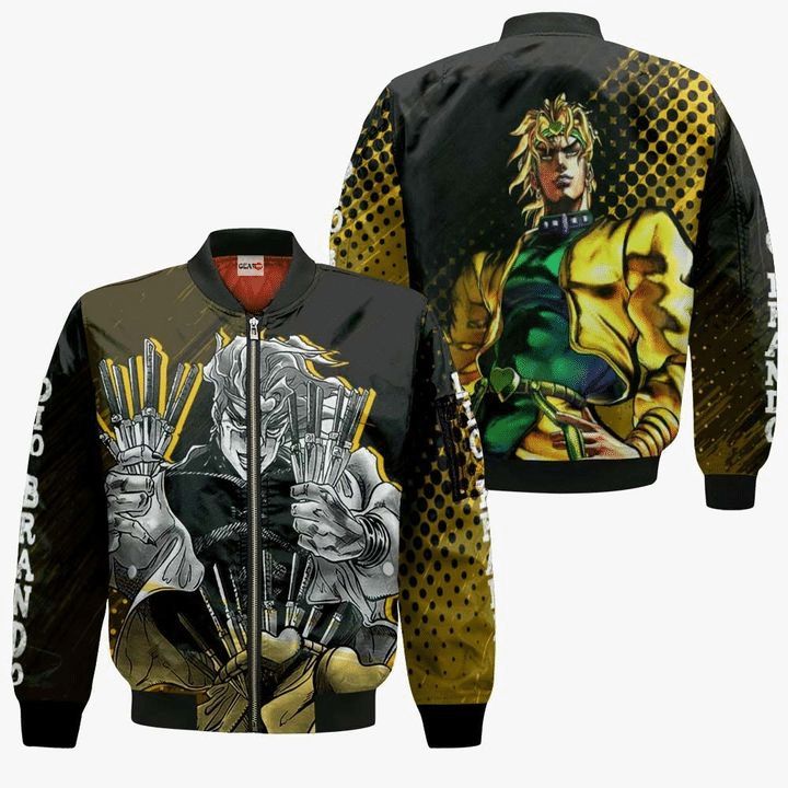 Dio Brando JJBA Bomber Jacket | JoJo's Bizarre Adventure Shop