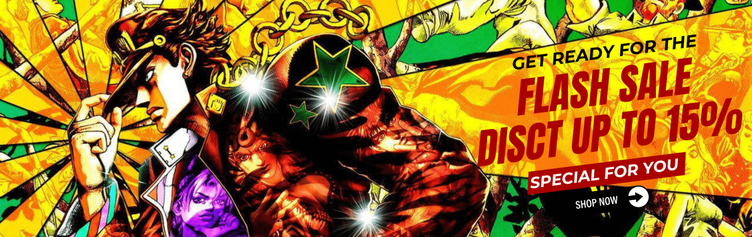JoJo's Bizarre Adventure Shop - Official JJBA Merch Store