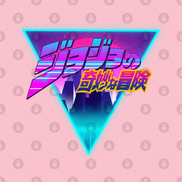 Jojo's Bizarre Adventure 80S Logo T-Shirt | JoJo's Bizarre Adventure Shop