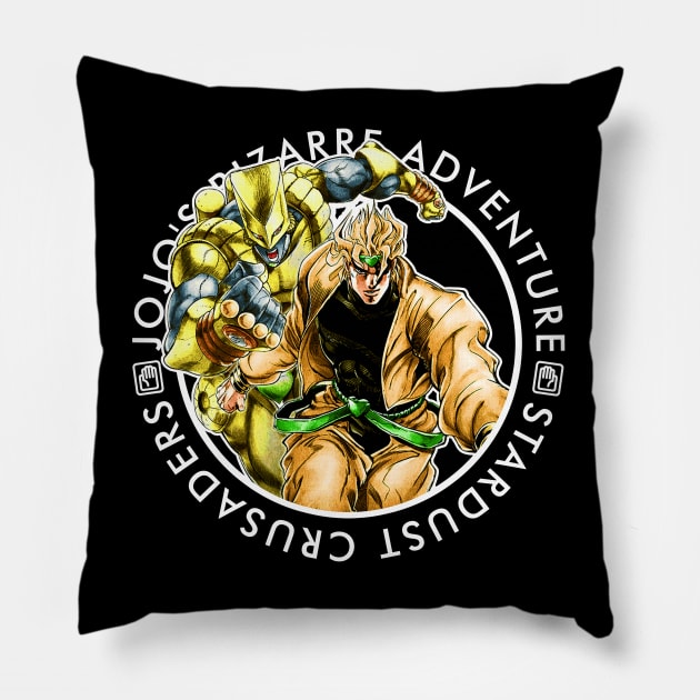 Jojo's Bizarre Adventure Dio Brando Throw Pillow | JoJo's Bizarre ...