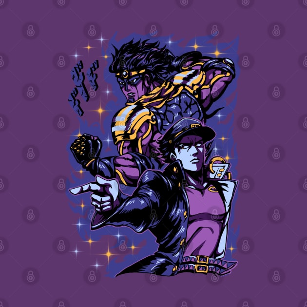 JJBA Jotaro X Star Platinum Phone Case | JoJo's Bizarre Adventure Shop