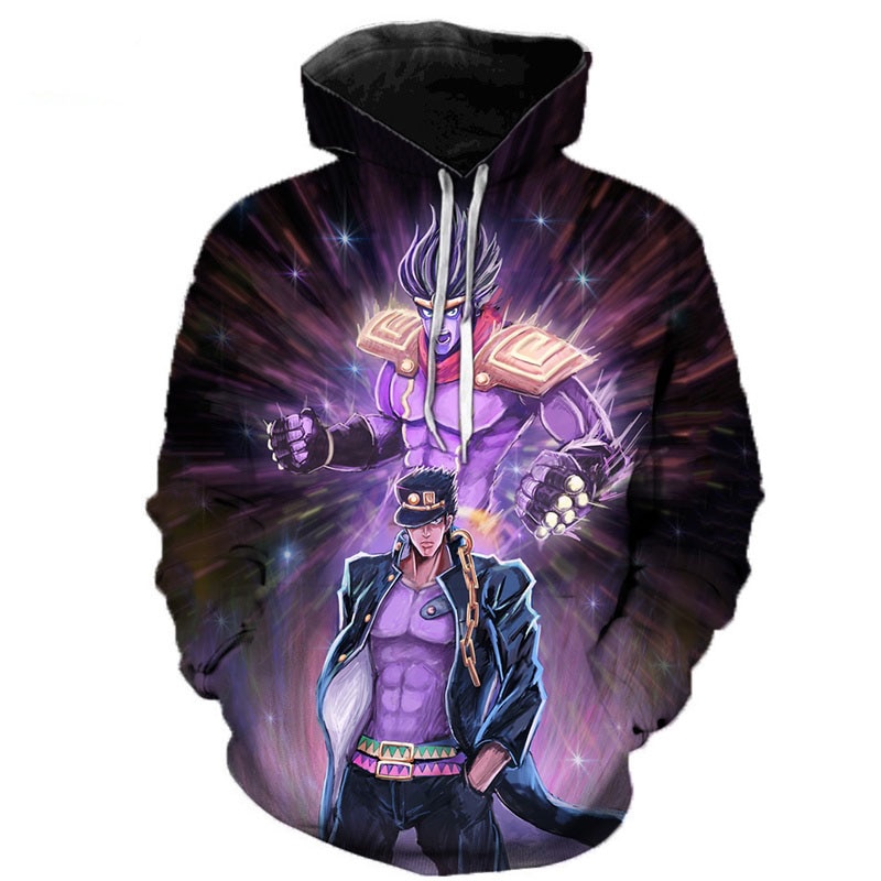 JoJo's Bizarre Adventure 3D Hoodies Collection 2024