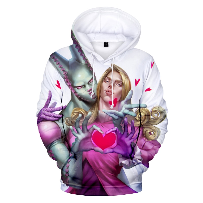 JoJo's Bizarre Adventure 3D Hoodies Collection 2024
