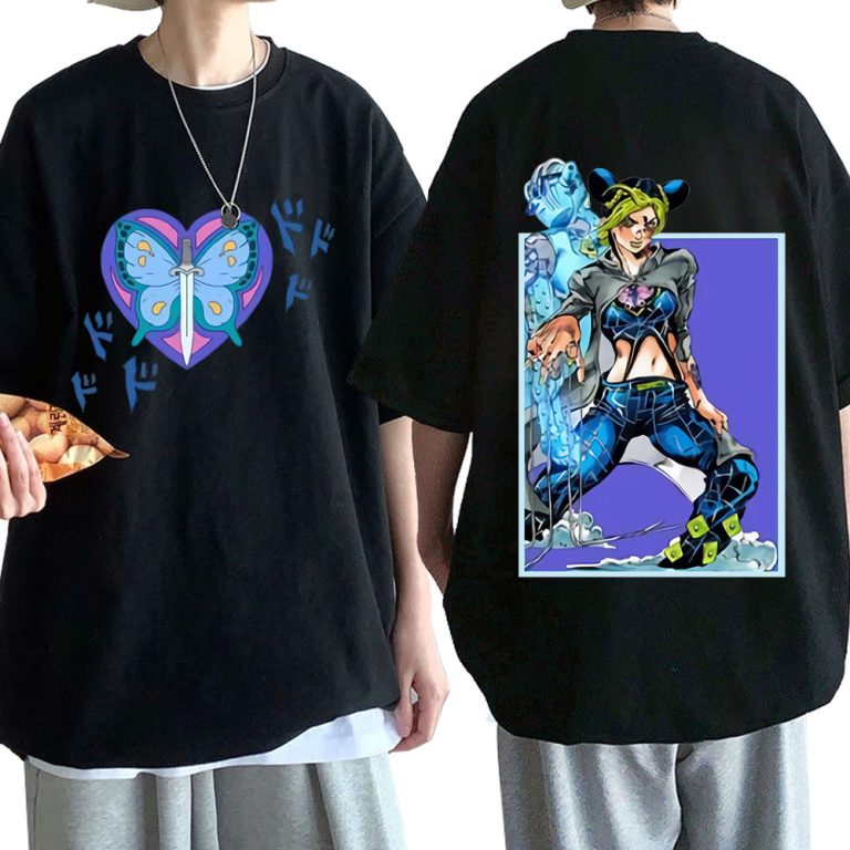 Jolyne Cujoh Butterfly Jojo's Bizarre Adventure T-Shirt | JoJo's ...
