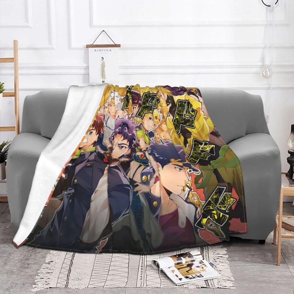 JoJo's Bizarre Adventure Blankets New Release 2023
