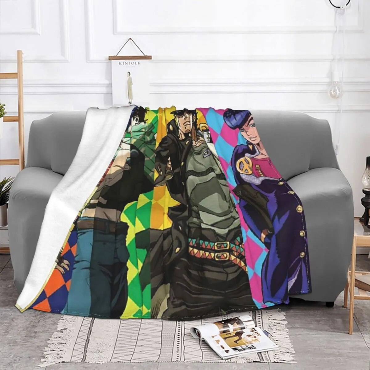 JoJo's Bizarre Adventure Blankets Collection 2024