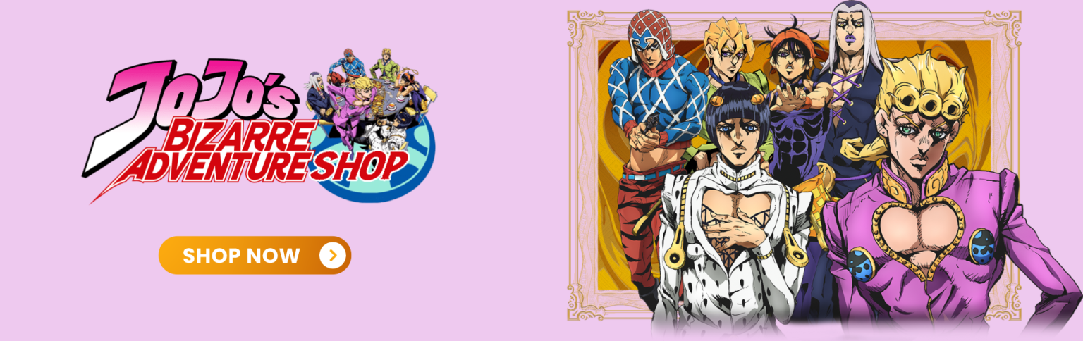 JoJo's Bizarre Adventure Shop - Official JJBA Merch Store